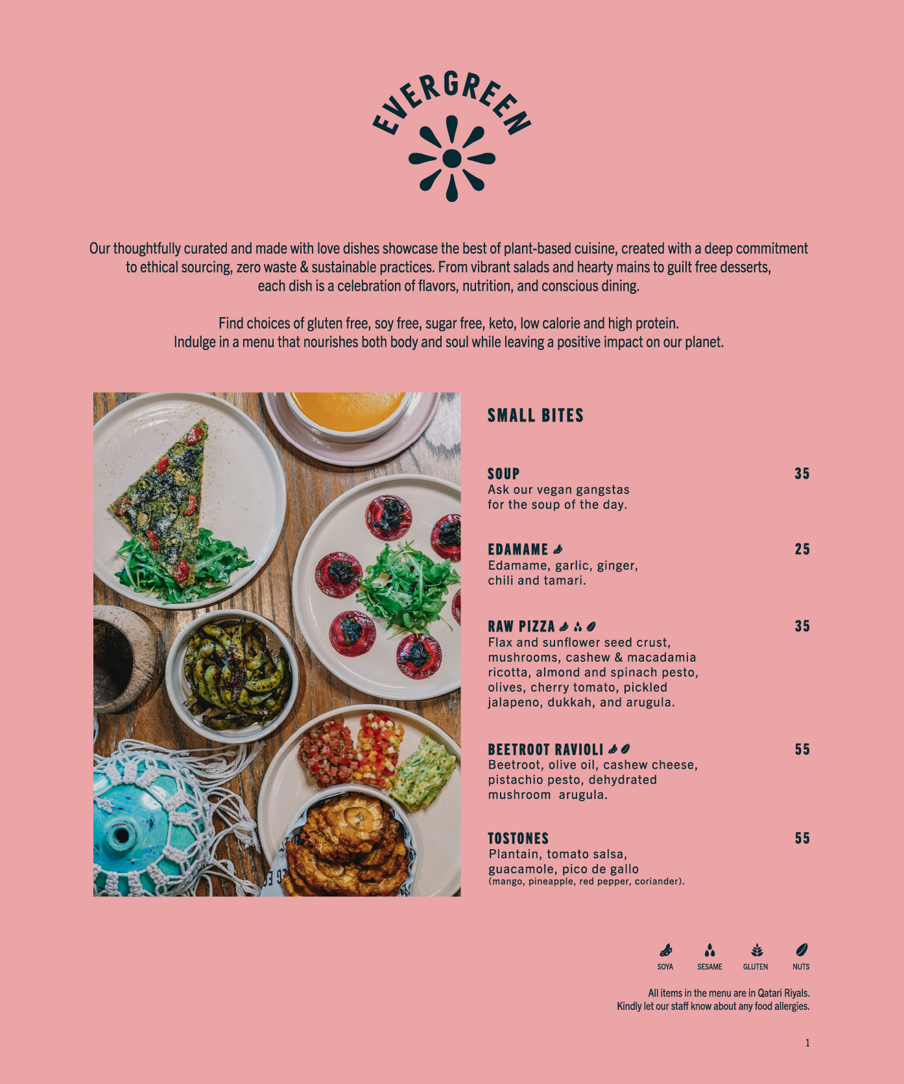 The Gate Mall Menu – Evergreen Organics