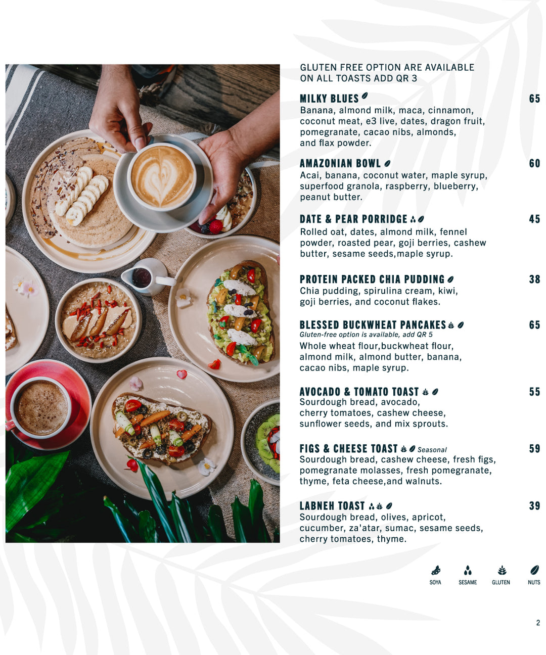 The Gate Mall Menu – Evergreen Organics
