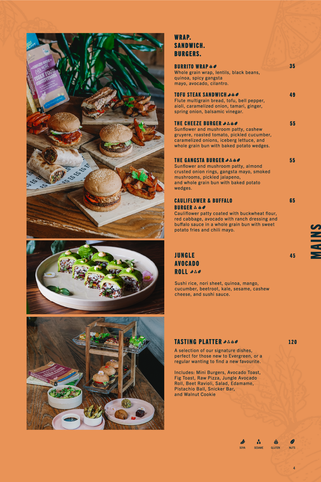 The Gate Mall Menu – Evergreen Organics