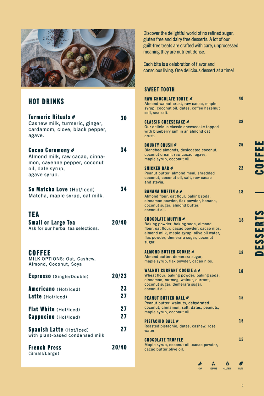 The Gate Mall Menu – Evergreen Organics